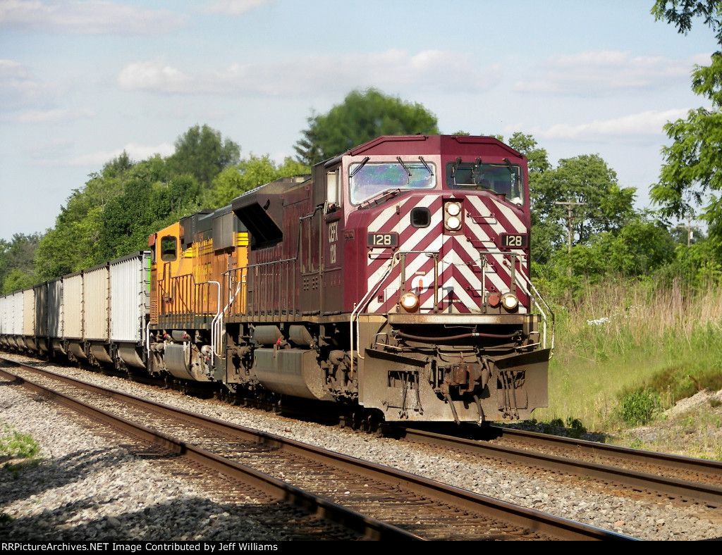 Westbound on the CN